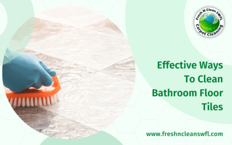 Easy Way To Clean Bathroom Floor Tiles| Fresh N Clean SWFL